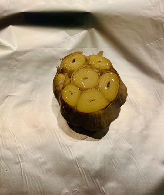 Knoflook poffen - Aan tafel bij Anna